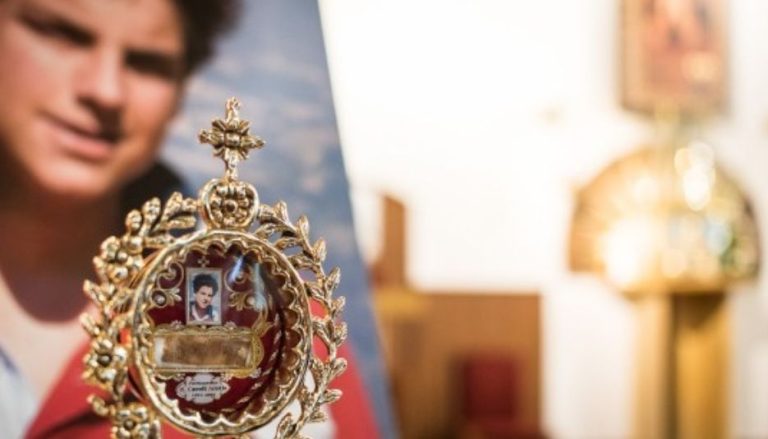 Visit of the Relic of Blessed Carlo Acutis to Dublin - Monkstown Parish